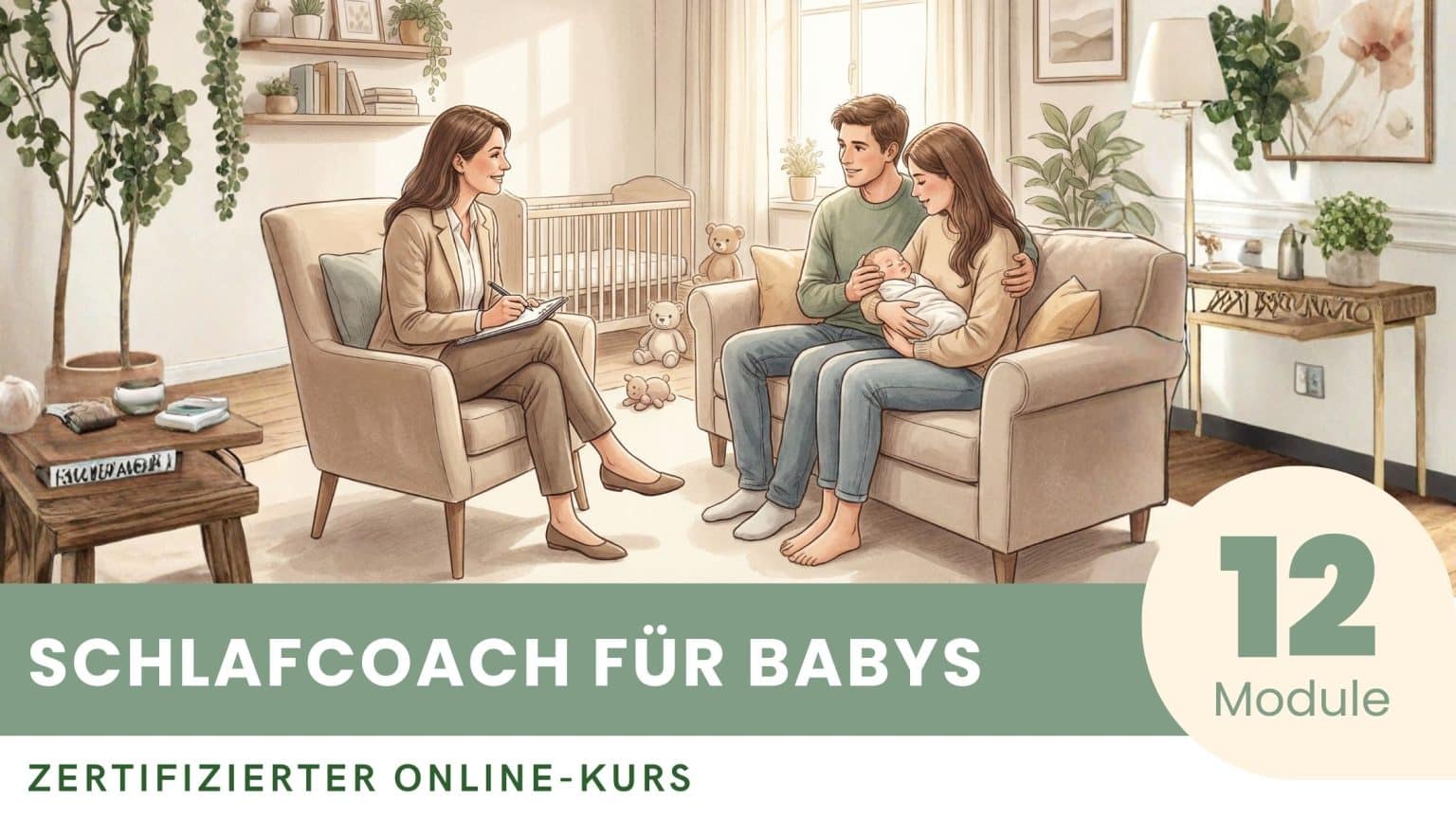 Zertifizierter Kurs zum Schlafcoach für Babys – Certified Excellence